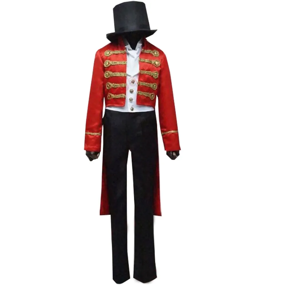 2018 The Greatest Showman Phillip Carlyle Cosplay Costume With Hat ...