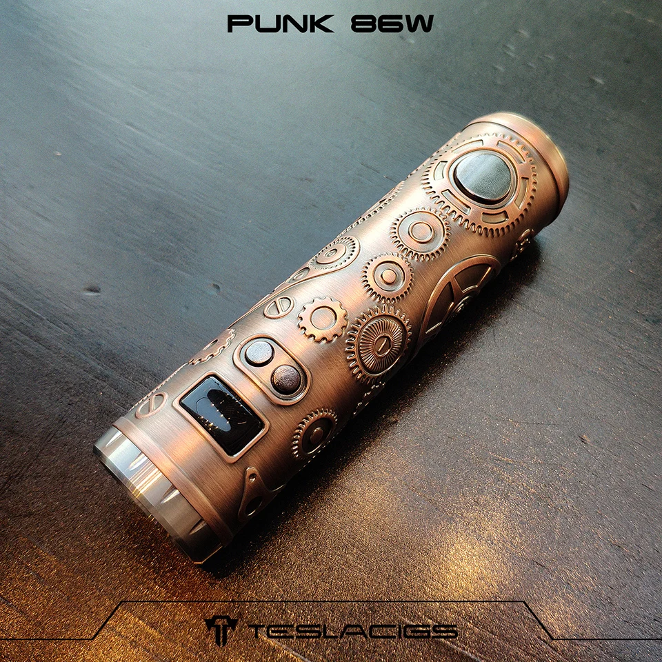 Original Electronic Cigarettes Tesla Punk 86W Mod Teslacigs Steampunk ...