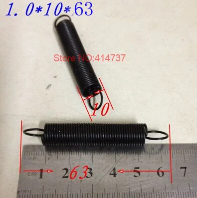 20pcs-lot-1-0-10-63mm-1-0mm-wire-Carbon-steel-extension-tension-spring ...