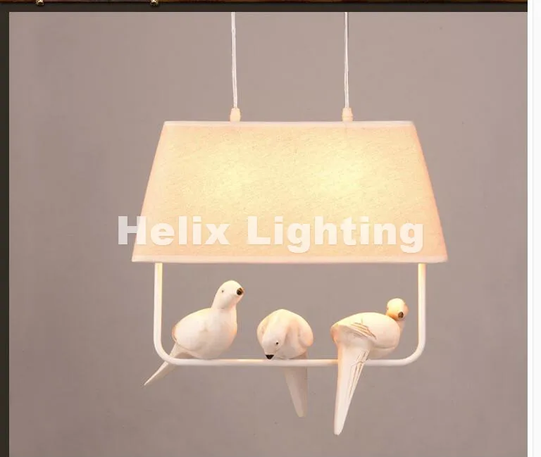 Newly Nordic Modern Pendant Lamp Bird Lighting European Birds Pendant ...