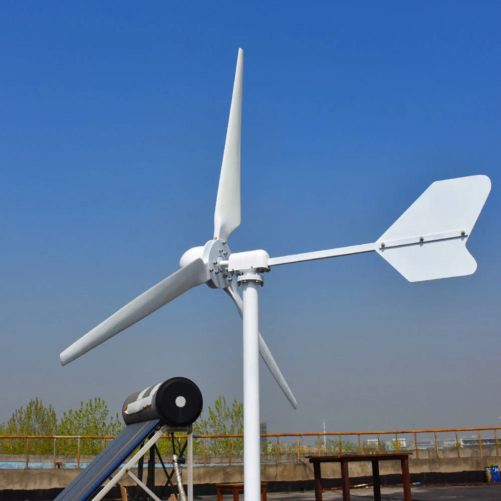 5KW-Horizontal-Wind-Turbine-Generator-With-Glass-Fiber-Blades-Three ...