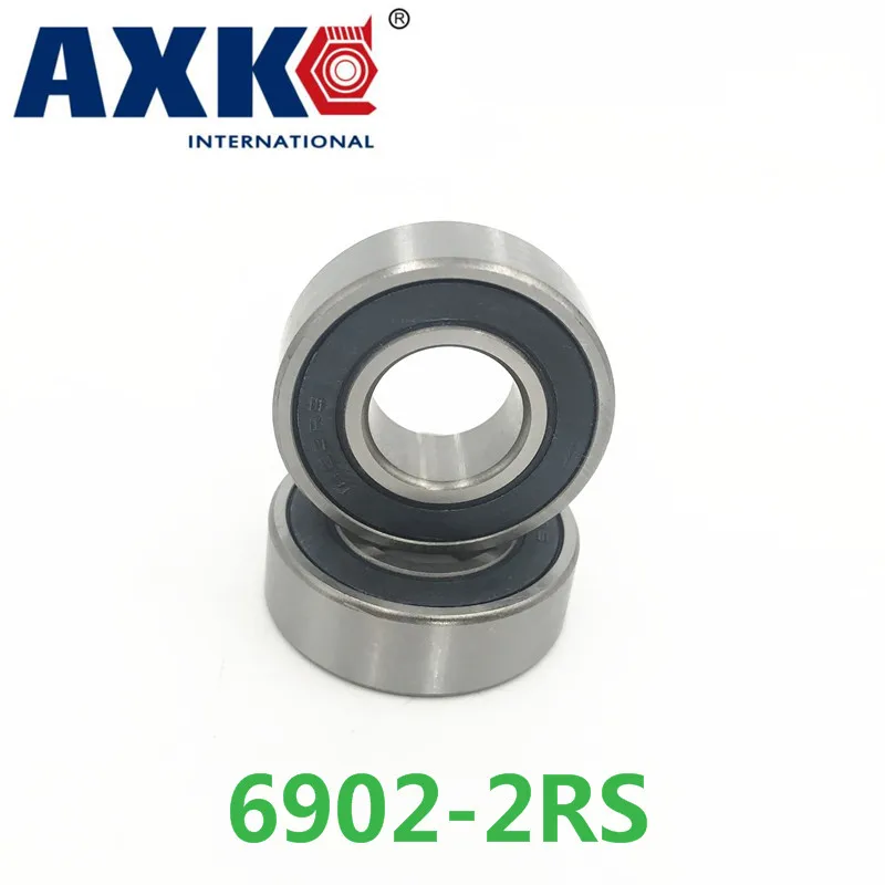 Axk 6902 2rs Bearing Abec 1 (10pcs) 15x28x7 Mm Metric Thin Section 6902 ...