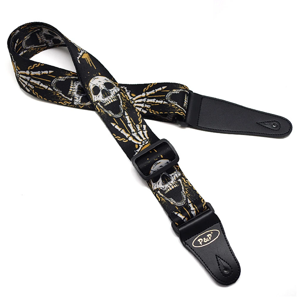 Skull-Paw-Pattern-Guitar-Strap-Electric-Acoustic-Folk-Bass.jpg