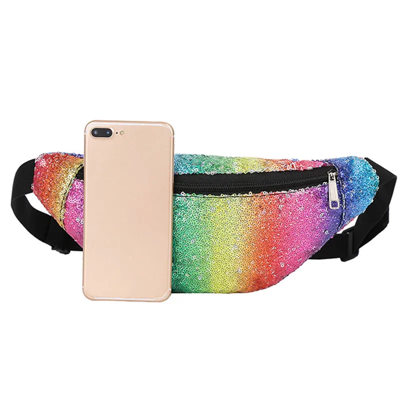 Rainbow Sequin Fanny Pack - Queerks™