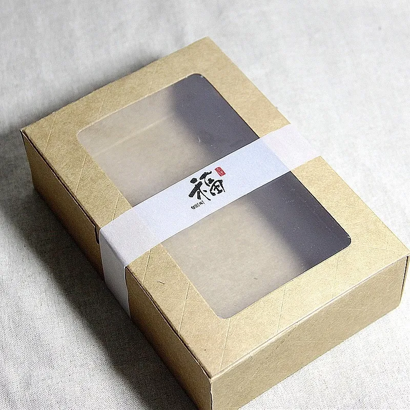 Fast-shipping-18-12-5cm-vintage-plain-embossing-kraft-paper-box-food ...