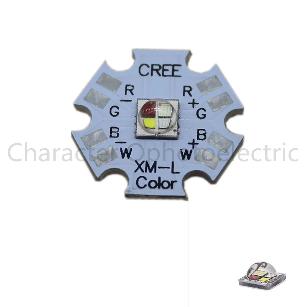 Cree XLamp XM L XML RGBW RGB blanco o RGB blanco cálido emisor LED de ...