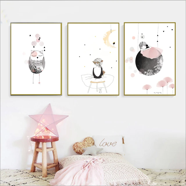 Canvas Paintings For Girls Room