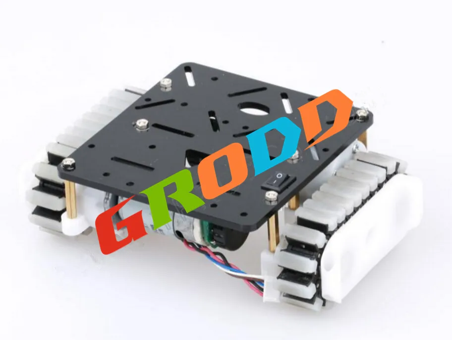 Diy 12v 86 Rpm Dc Geared Motor Crawler Car Chassissmart Car Chassis Electronic Microcontroller