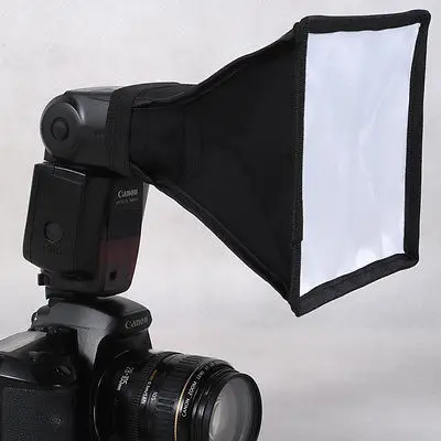 17 * 15cm Flash Softbox Diffuser for Canon 600EX 580EX 550EX 430EXII ...
