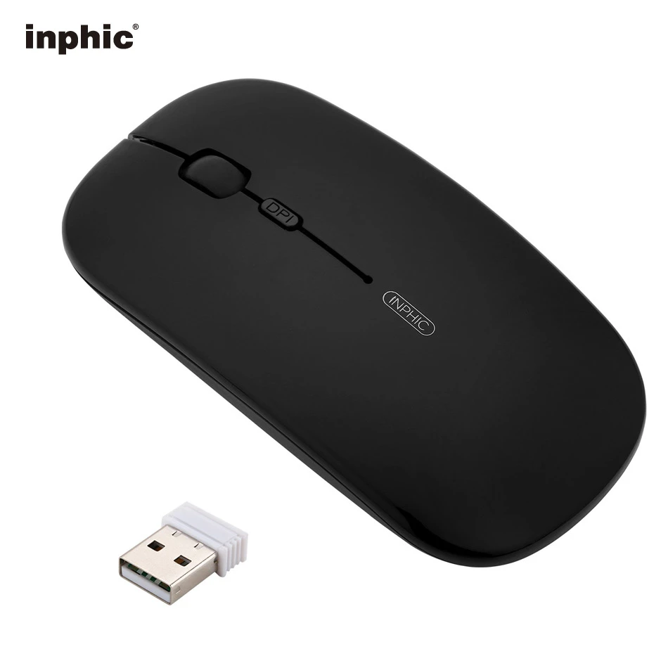 Inphic Rechargeable Wireless Mouse No Need to Reload Batteries any more ...