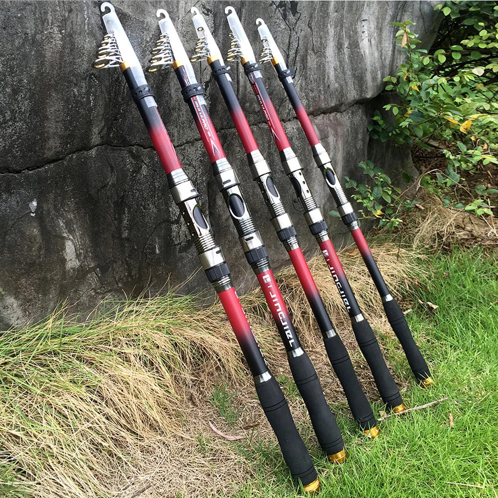 Super-Hard-Telescopic-Fishing-Rod-99-Carbon-Fiber-2-1-3-6M-Carbon ...