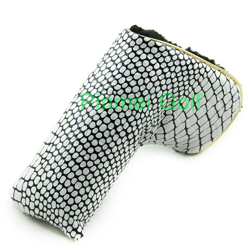 Snake Grid Putter Cover Headcover Golf Head Covers for Blade Club Head ...