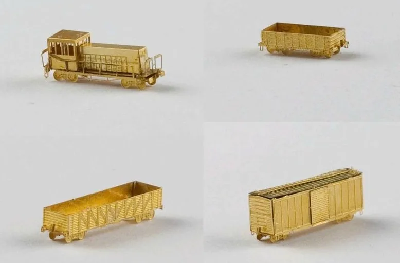 Alliance Model Works 1/700 Dockyard Diorama Accessories Train Set 3 ...