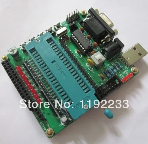 DIY обучающая доска комплект STC89C52 51/AVR MCU макетная плата ...