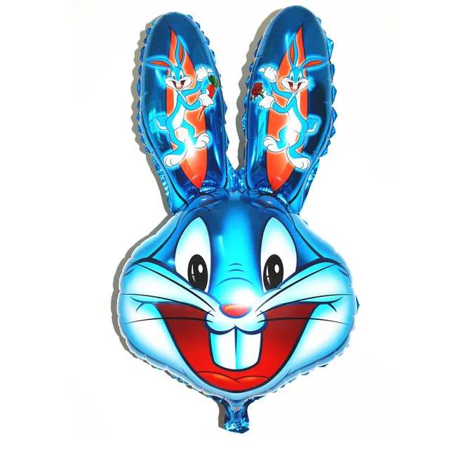 10pcs Hppy Bugs Bunny Rabbit Foil Animal Balloons Cartoon Looney Tunes ...