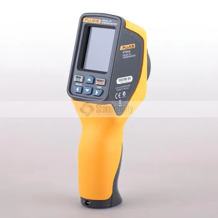 Fluke VT04A Visual IR Thermometer / Infrared Thermal Camera Temp Meter ...