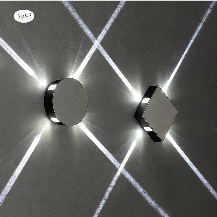 LED cross light effect wall lamp aisle balcony decorative wall lights ...