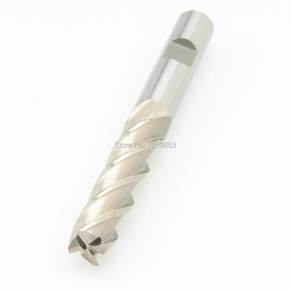 20X20X50X110-High-speed-steel-flat-square-HSS-end-mill-straight-shank ...