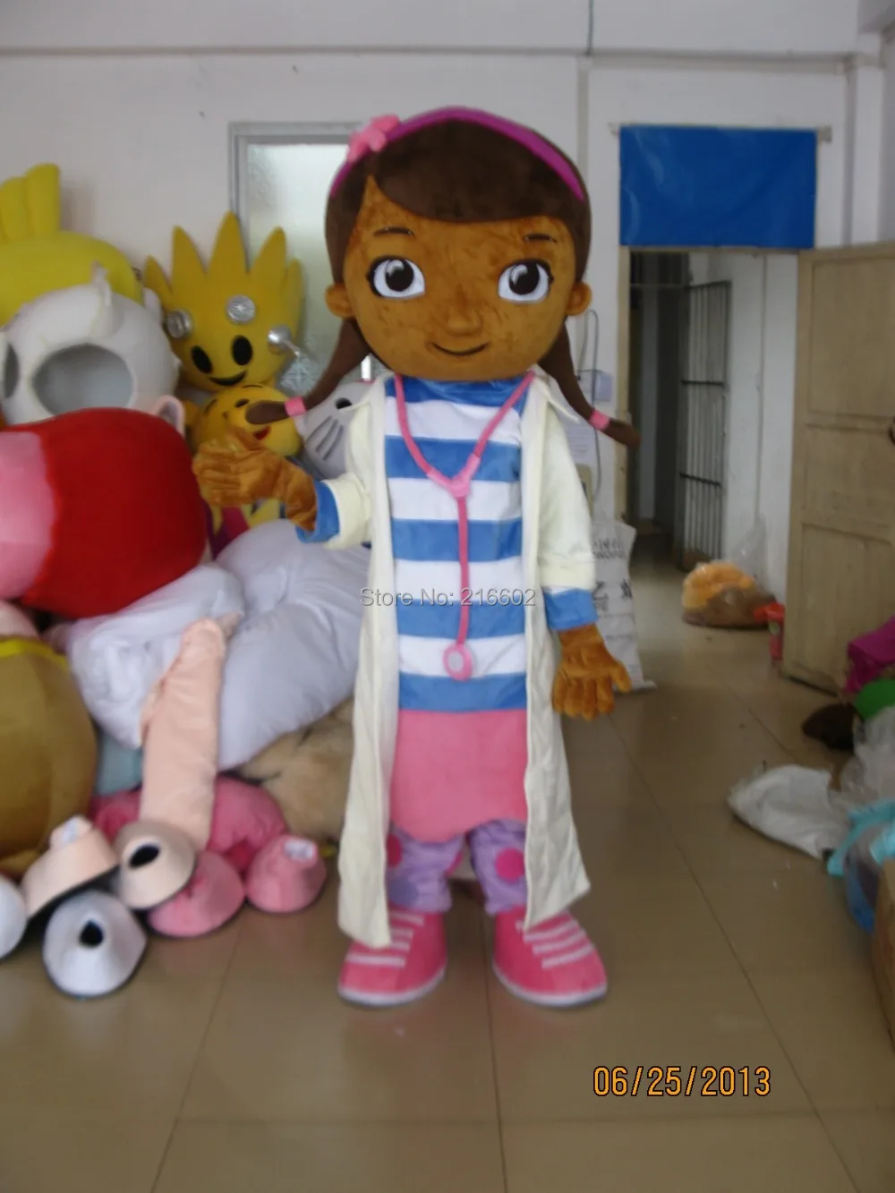 Doctor Mascot Costume Doctor Adult Size Mascot Costume Doctor Mascot ...