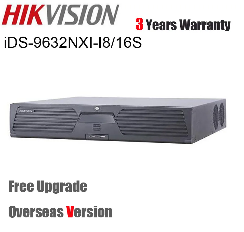 Hikvision iDS 9632NXI I8/16 S 12MP DeepinMind NVR 8 SATA 32Ch Poe H.265 ...