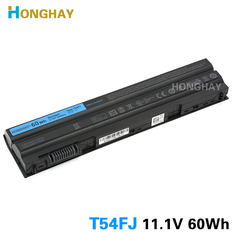 60WH Original T54FJ Laptop Battery for DELL Latitude E5420 E5430 E5520 ...