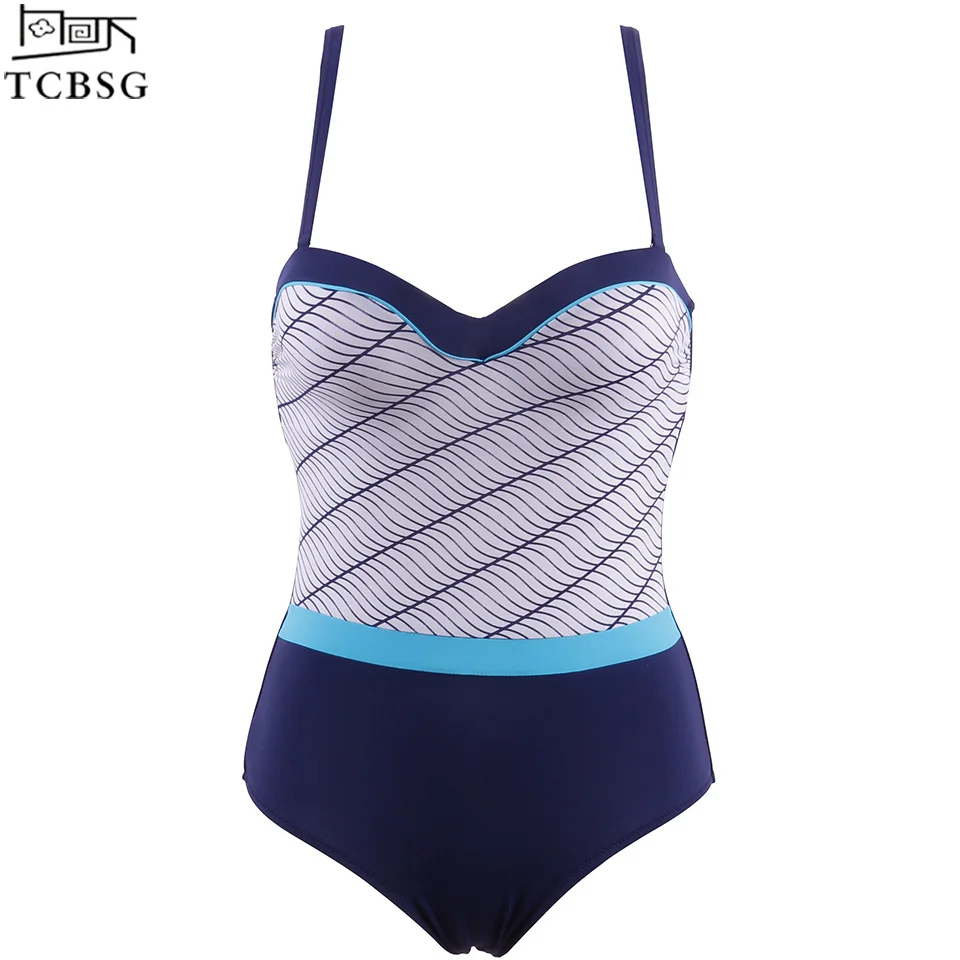 Tcbsg New Arrival Plus Size 3xl Swimwear Women 2019 One Piece Swimsuit