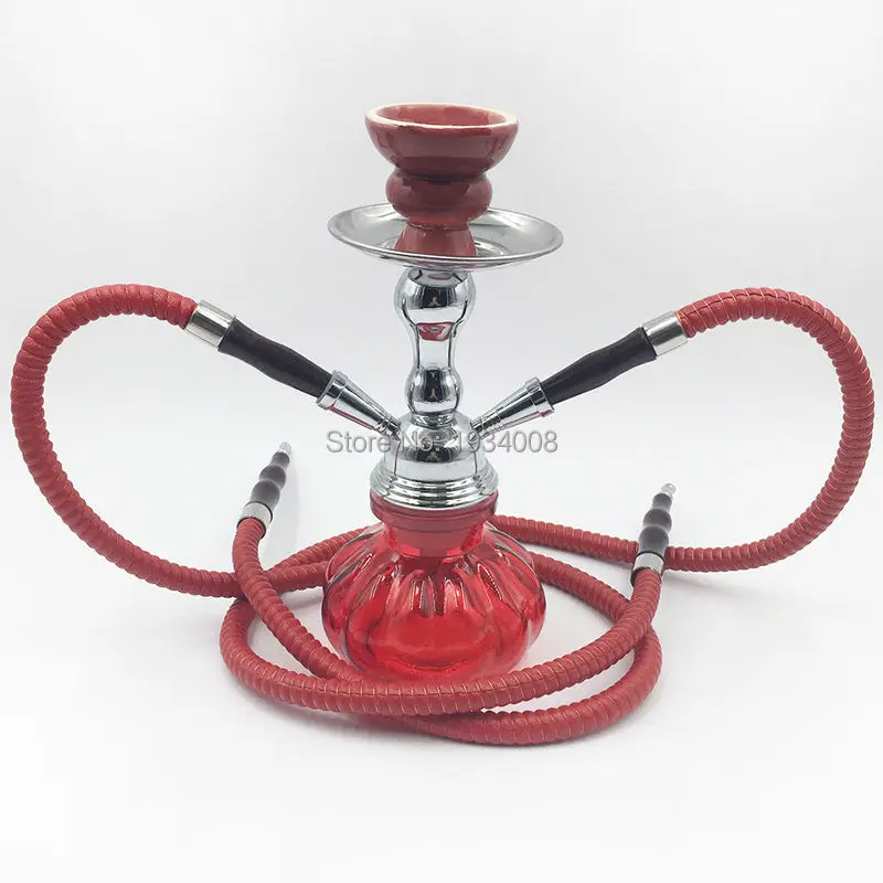 Shisha is convenient to use glass hookah smoke a water pipe, pumpkin ...