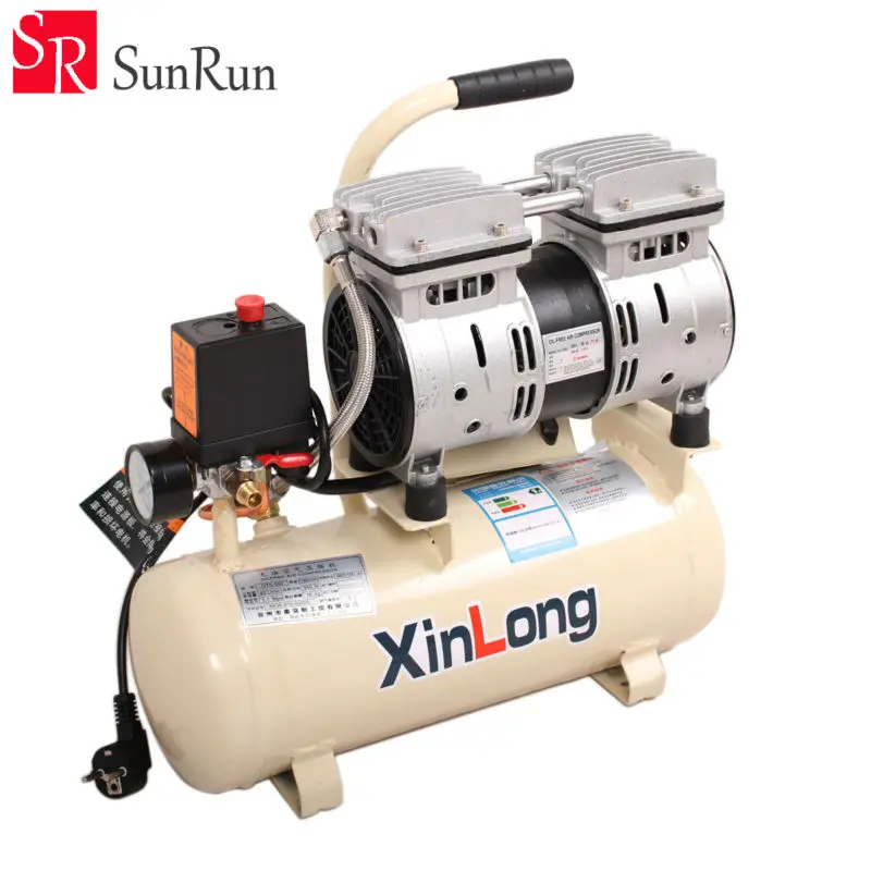 Air Compressor Quiet Oil Free 550w 1380r/min 8l For Autoclave Bubble ...