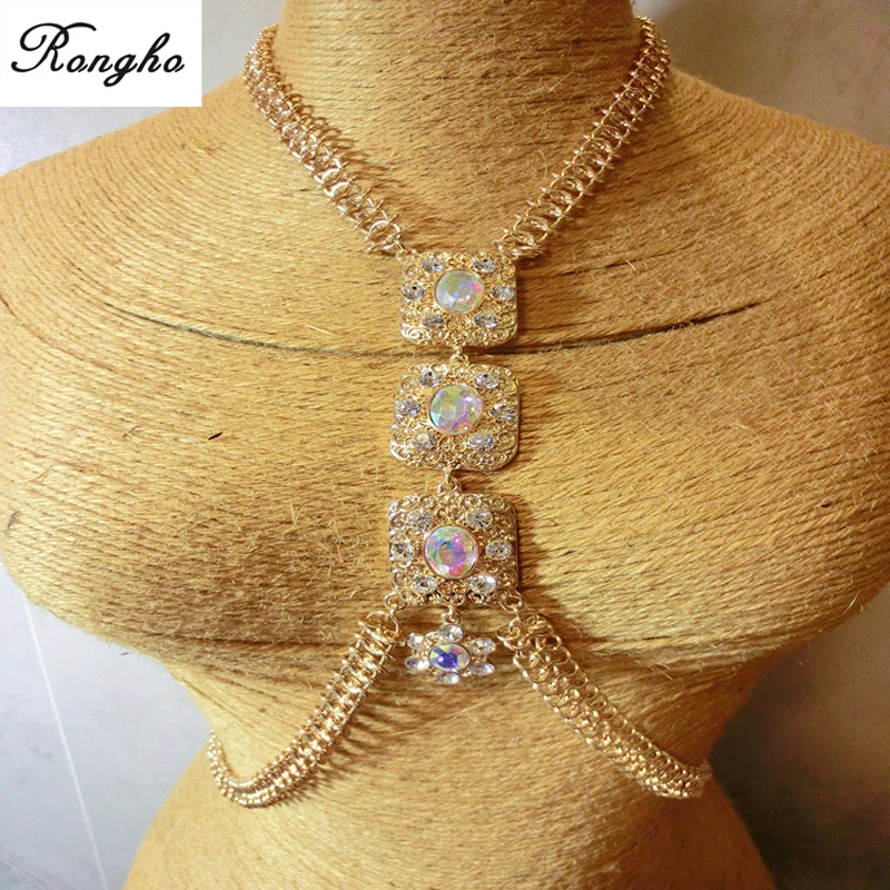 New Women Sexy Bikini Beach Body Jewelry 2016 Gold Belly Waist Chain