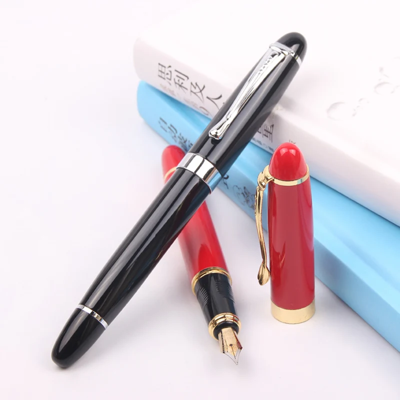 1Pcs-Metal-Business-Fountain-Pen-for-Stationery-School-Office-Writing ...