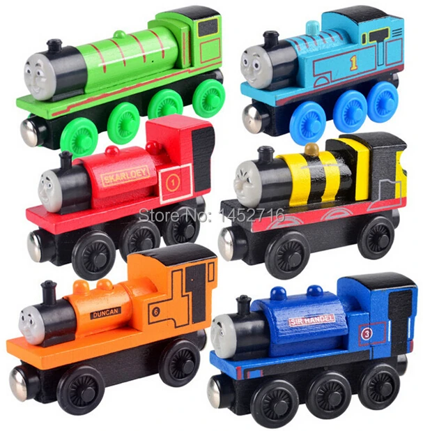 Magnetic Thomas And Friends Wooden Model Train Motorized train Thomas ...