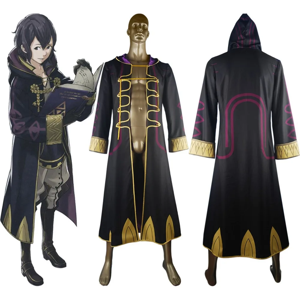 Fire Emblem: Awakening Cosplay Robin Overcoat Halloween Costume Comic ...