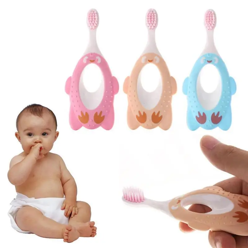 Cute baby toothbrush kids Training Toothbrushes Cartoon shape children ...