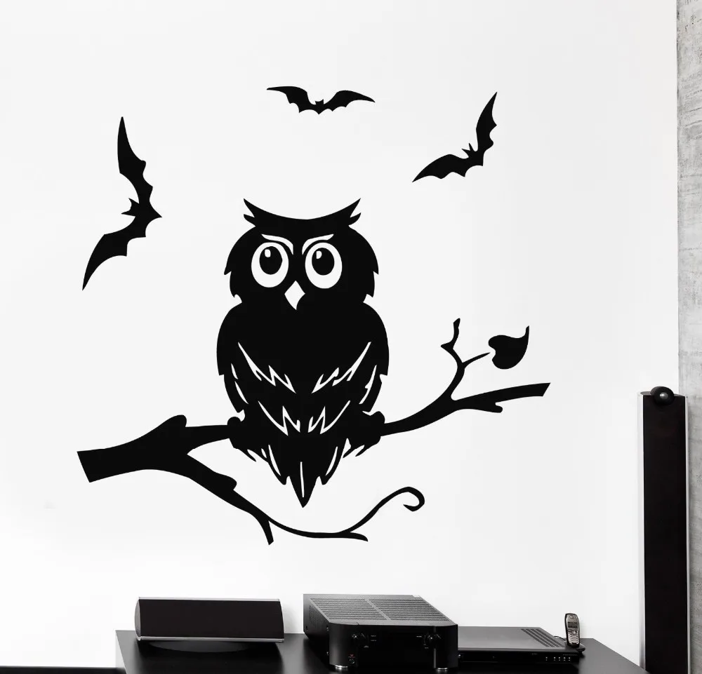 Owl Vinyl Wall Decals