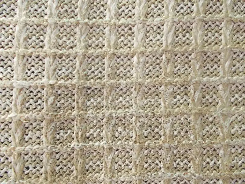 Woven Raffia Fabric