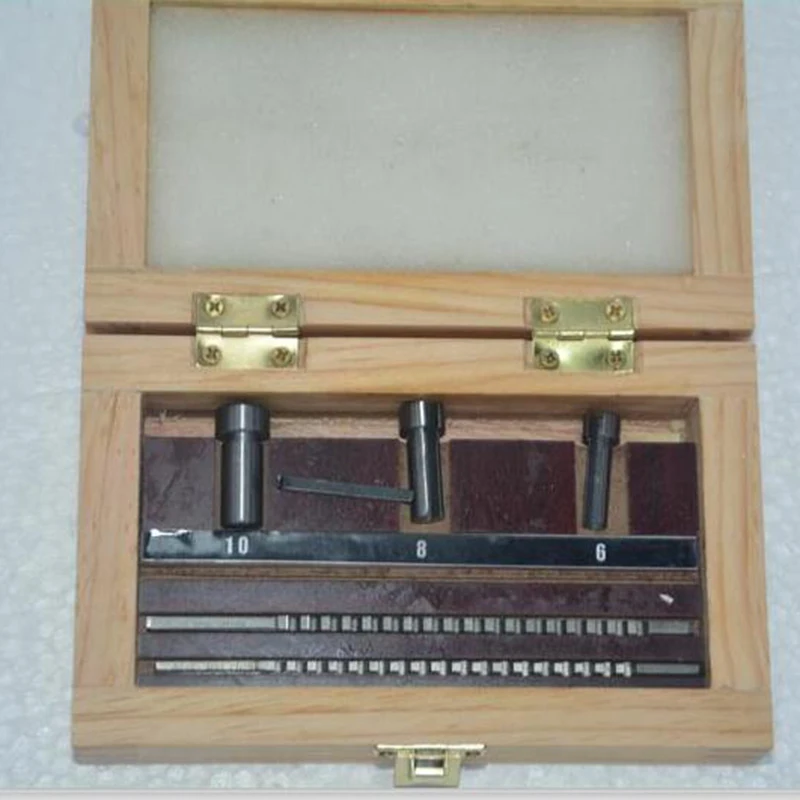 HSS Keyway Broach Set Metric Sized 6pcs 2mm 3mm Broaches 6/8/10 ...