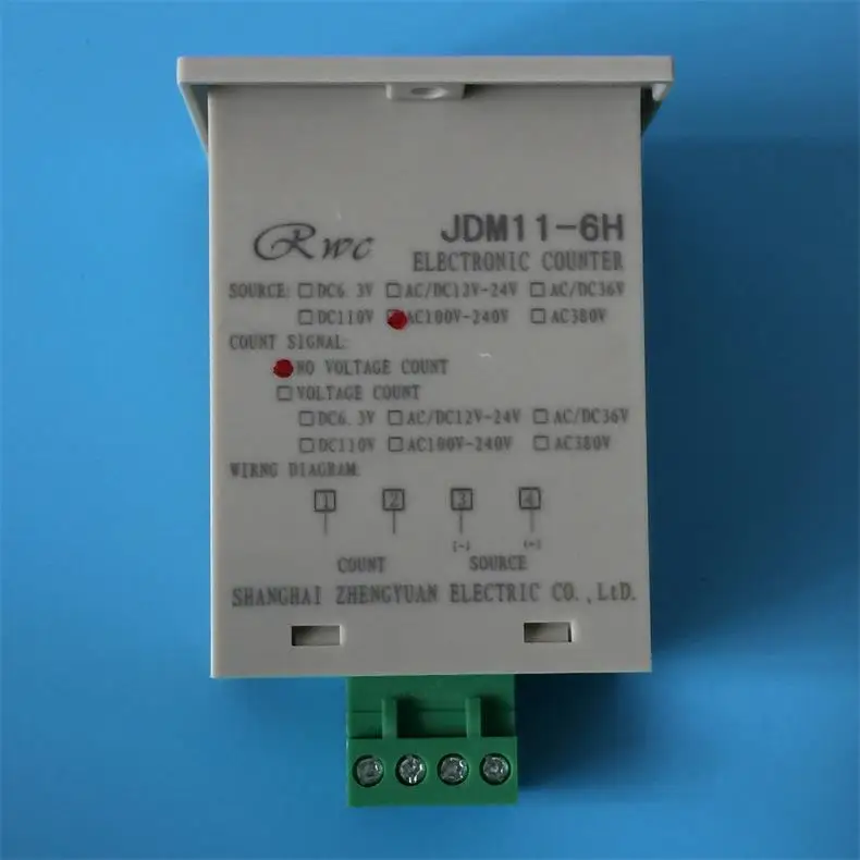 JDM11-6H Digit Electronic Digital Counter Display AC380V, 42% OFF