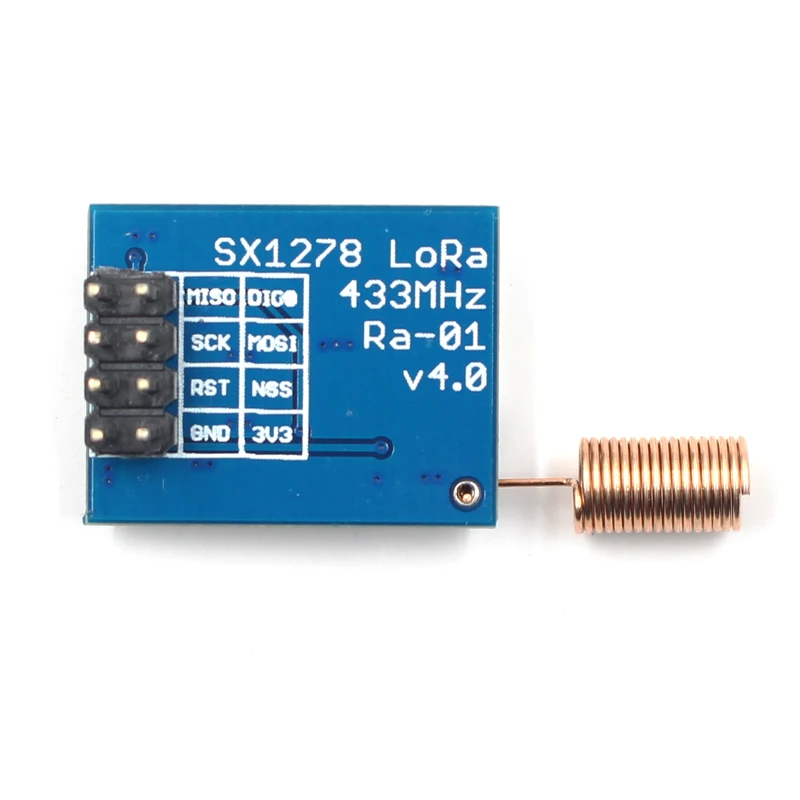 433Mhz SX1278 LoRa 모듈 RA-01 -스프링 안테나 (SX1278 433Mhz LoRa Ra-01 Module)
