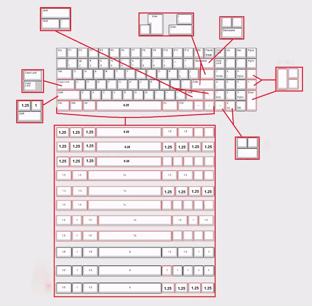 Melody96 keycaps : r/MechanicalKeyboards