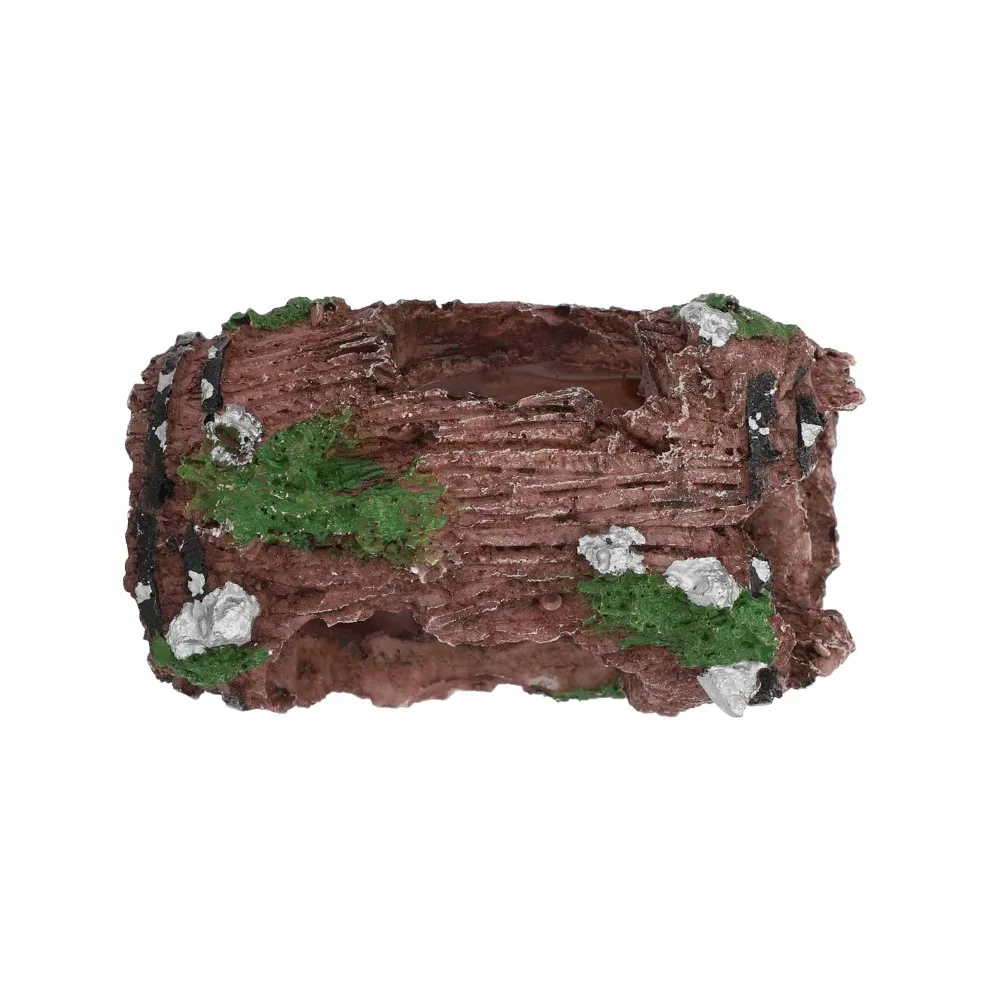 Коричневый античный винный бочонок резиновое украшение для аквариума ...