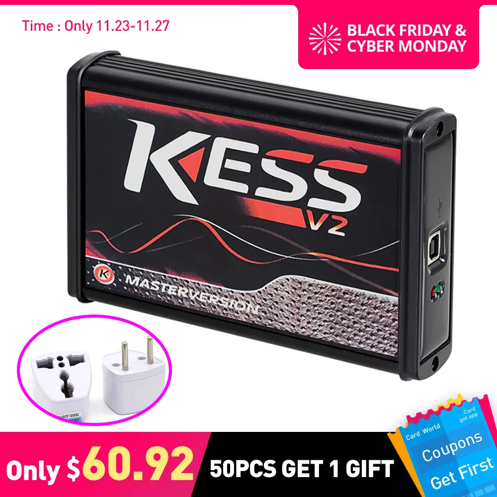 Kess v2 master obd2 manager turning kit V2.47 2018 V5.017 Kess ktag V7 ...