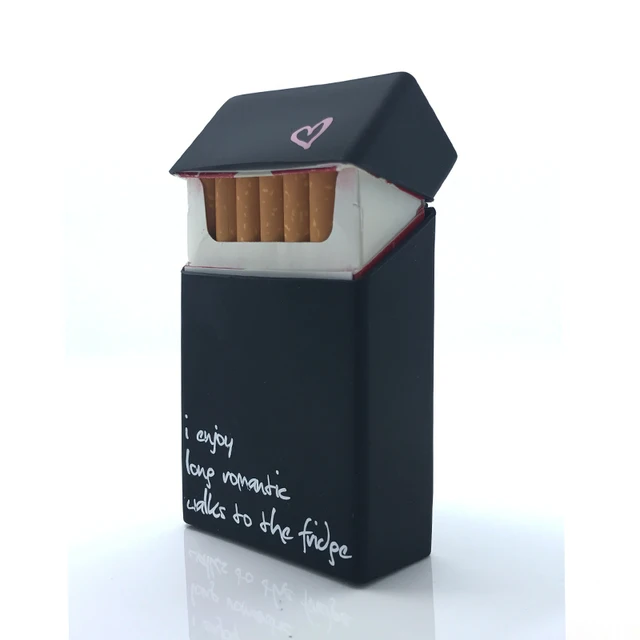 Silicone Cigarette Case New Cigarette Box Smoking 20 Cigarettes Case ...