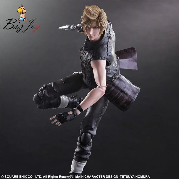 25cm Prompto Argentum Action Figure Play Arts Final Fantasy XV PVC Kids ...