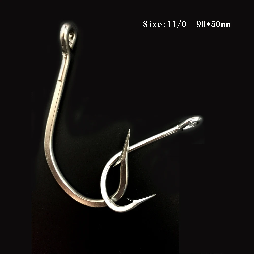 Cn02 15 Pieces 11/0 Mustad Fishing Hook Stainless Steel Fishing Hook ...