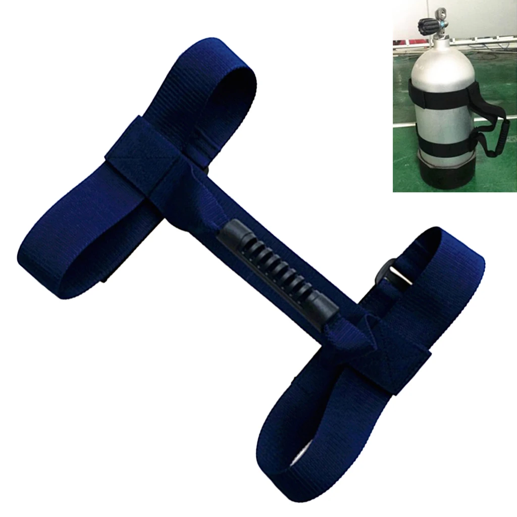 Scuba Diving Dive Adjustable Tank Carrier Holder 2'' Webbing Transport ...