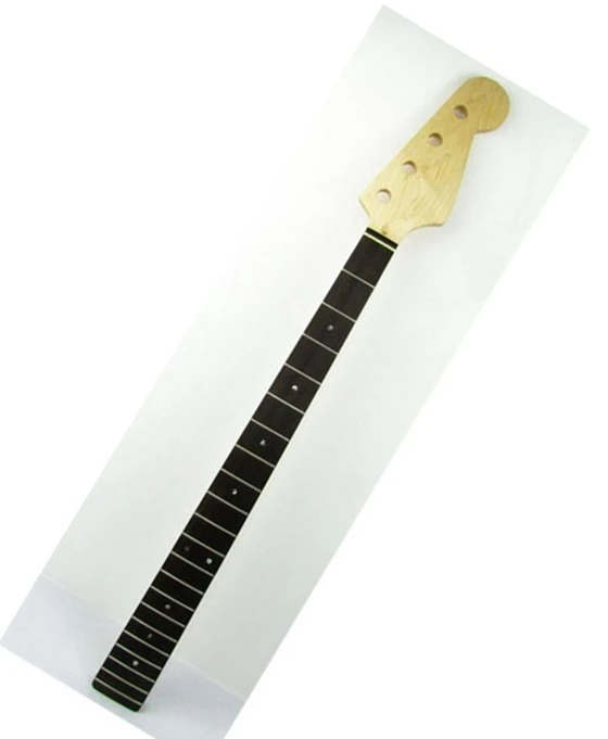 Top Quality 21 Fret Inlay Dots Maple Electric Bass Guitar Neck Rosewood Fingerboard Wholesale