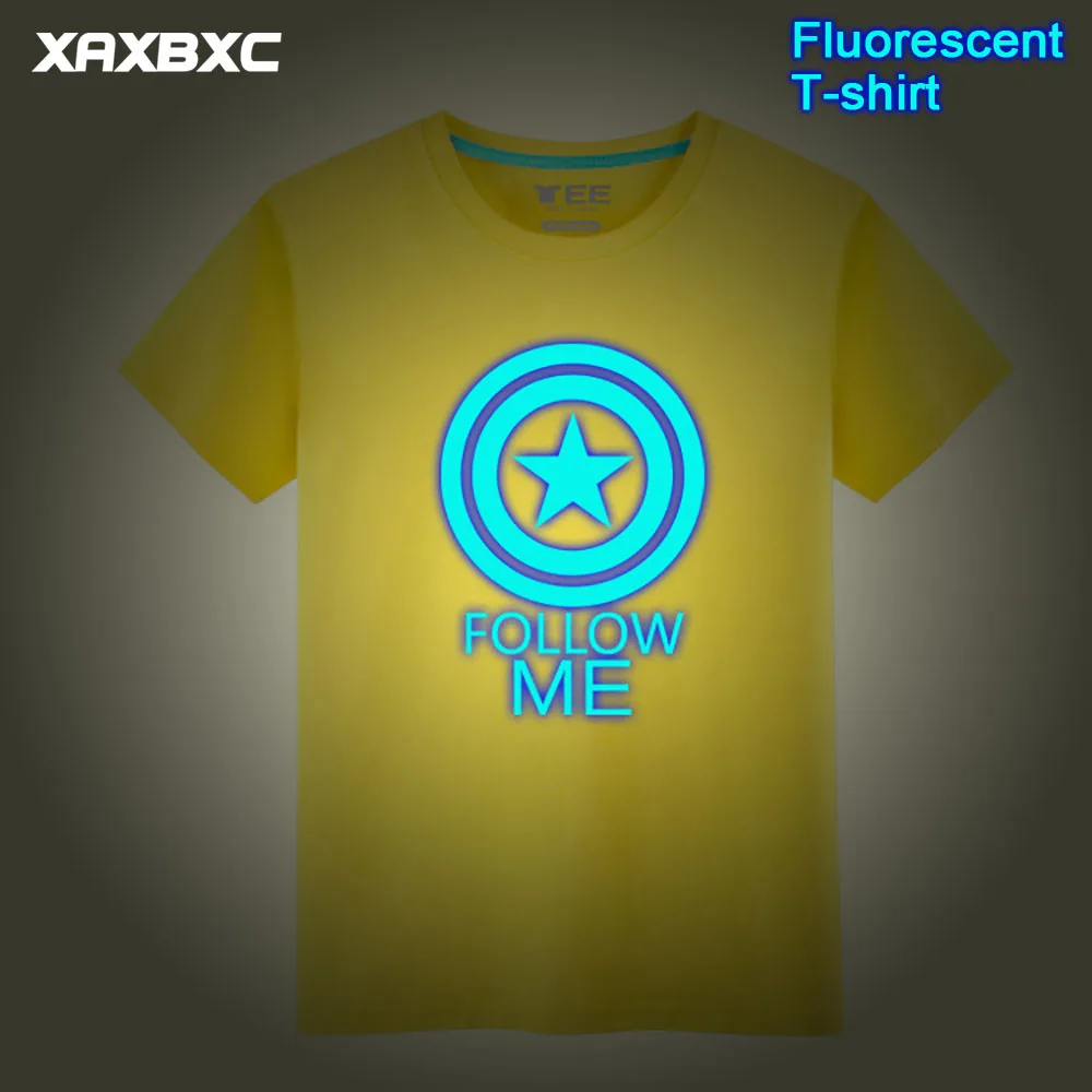 Family Matching Outfits Short Sleeve Child T Shirts Neon Fluorescent ...