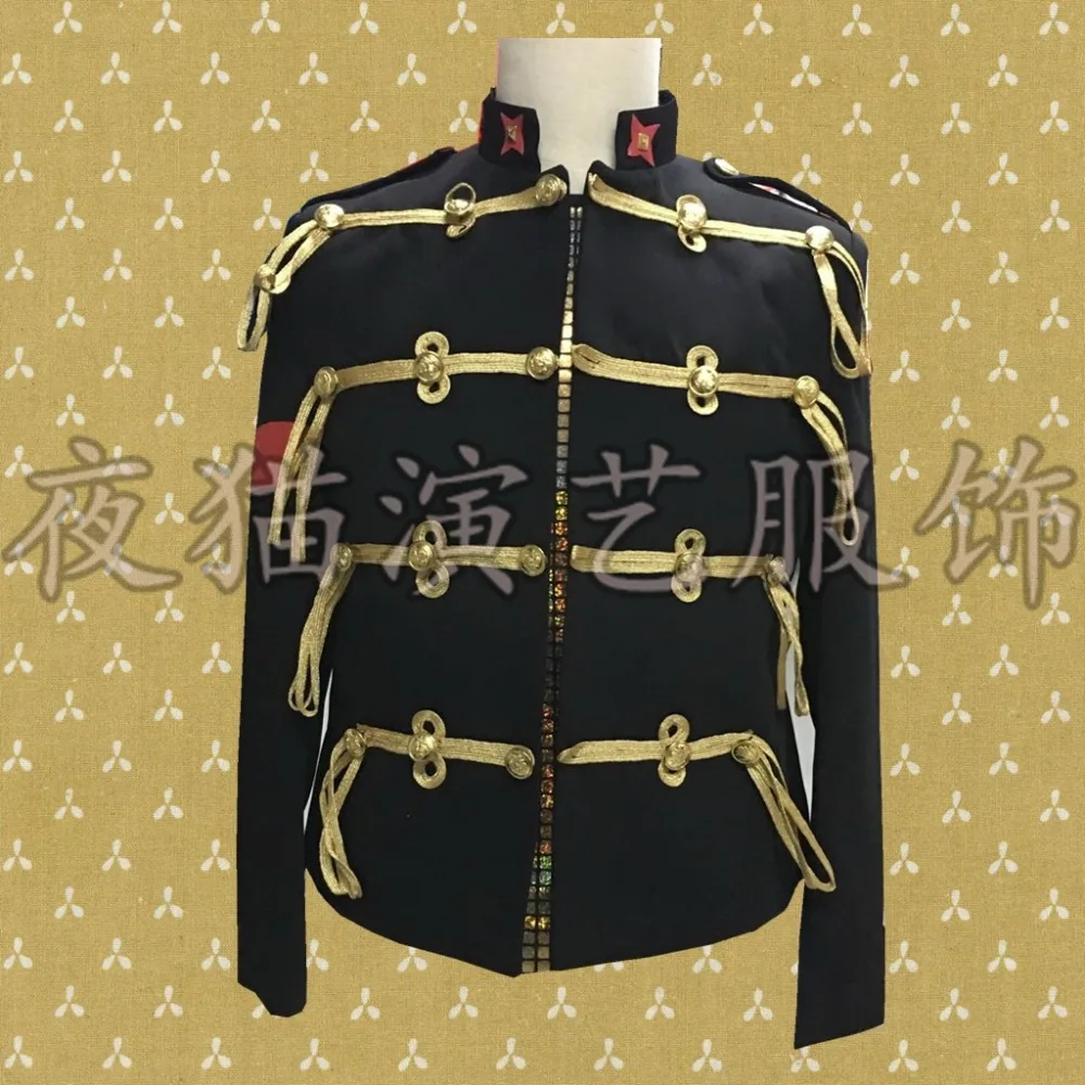 2019 Classic stage costume nightclub bar male DJ costume male singer ...