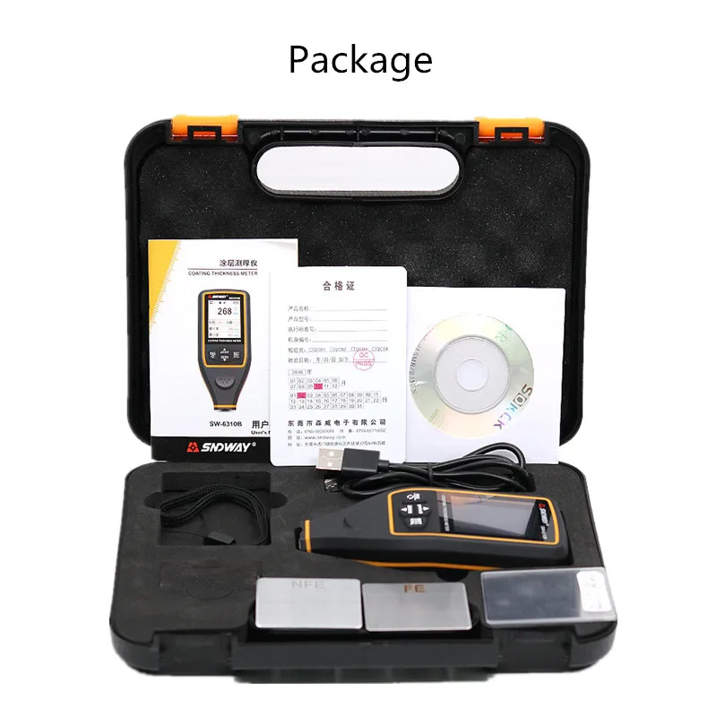 Car Body Tester Coating Thickness Gauge Detailing Tool Auto Car Paint ...
