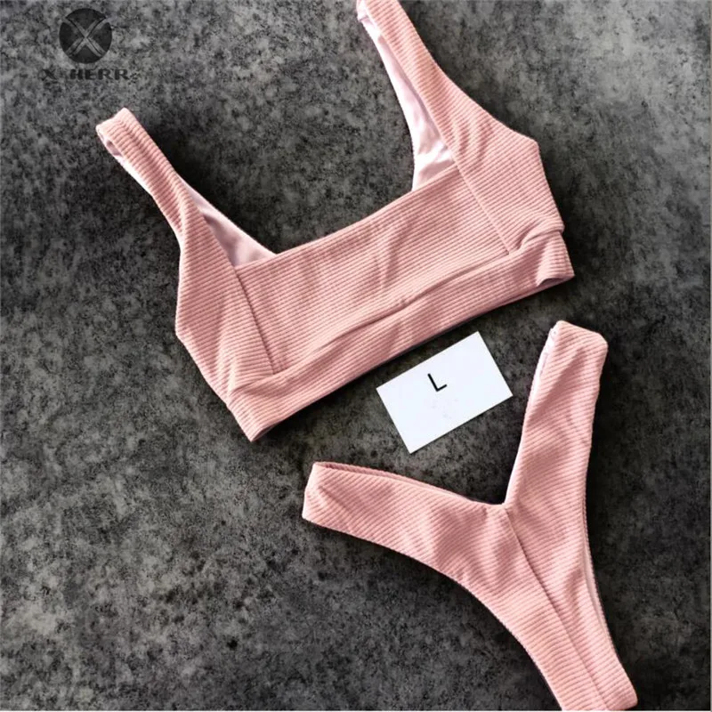 Big Discount X-HERR High Cut Bottom Swimwear Women Bathing Suit No ...